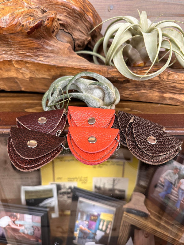 Handcrafted Leather Pick Pack - The Dulcimer Shoppe