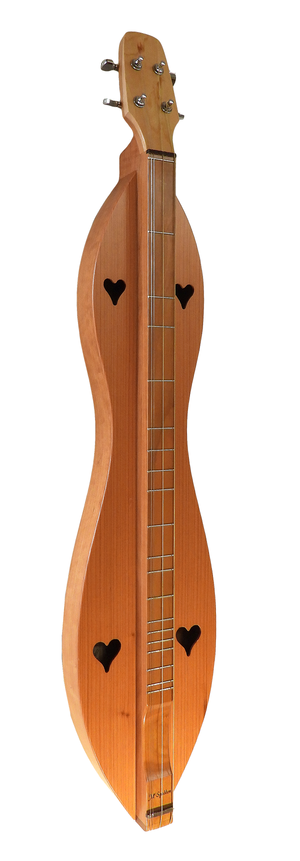 4 String Baritone, Flathead, Hourglass with Cherry back and sides, Red ...