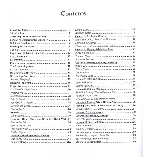 You Can Teach Yourself Dulcimer by Madeline MacNeil - The Dulcimer Shoppe